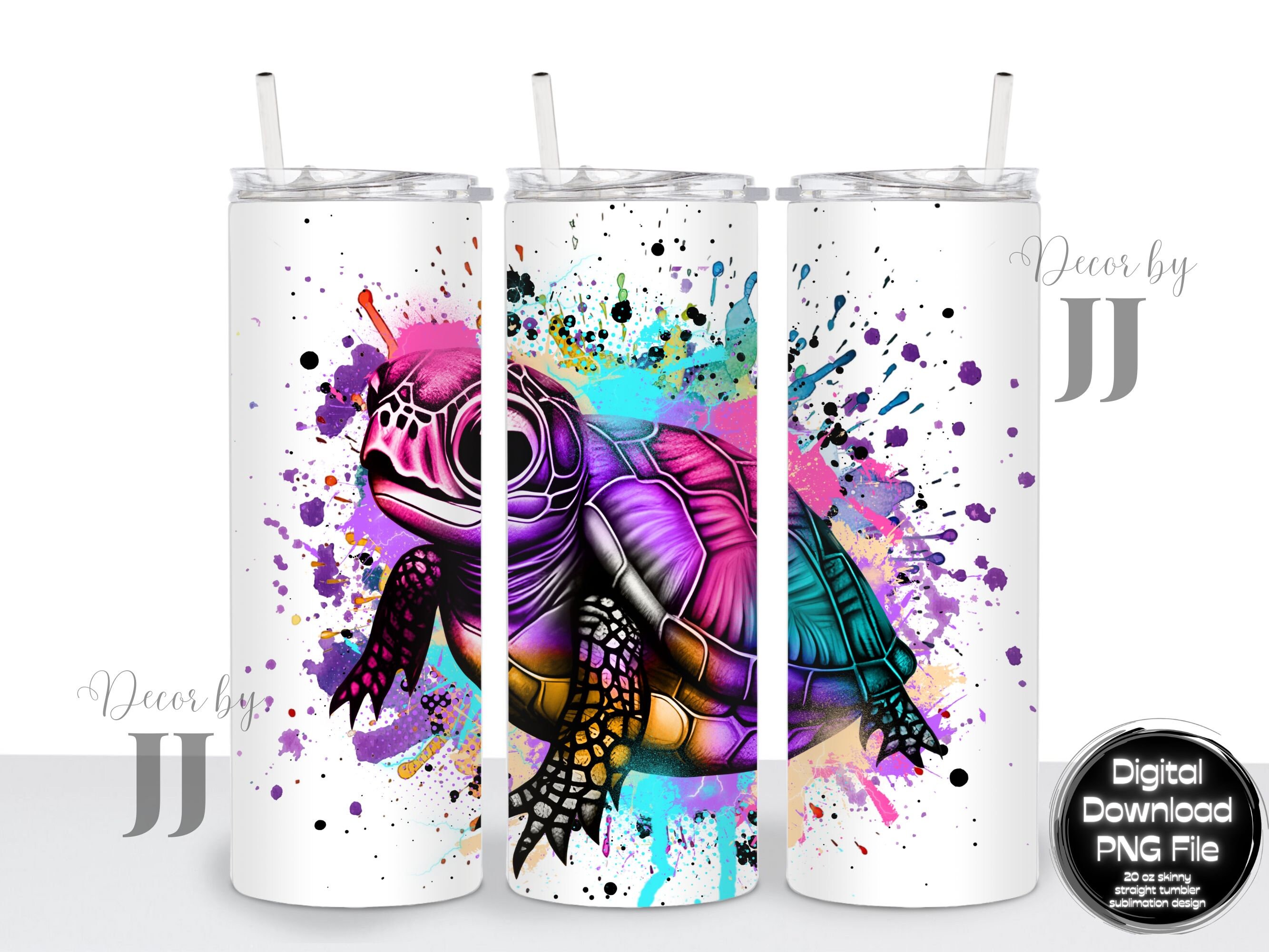 Turtle, Graffiti Art, Rainbow Turtle, Watercolor Splash, Reptile ...