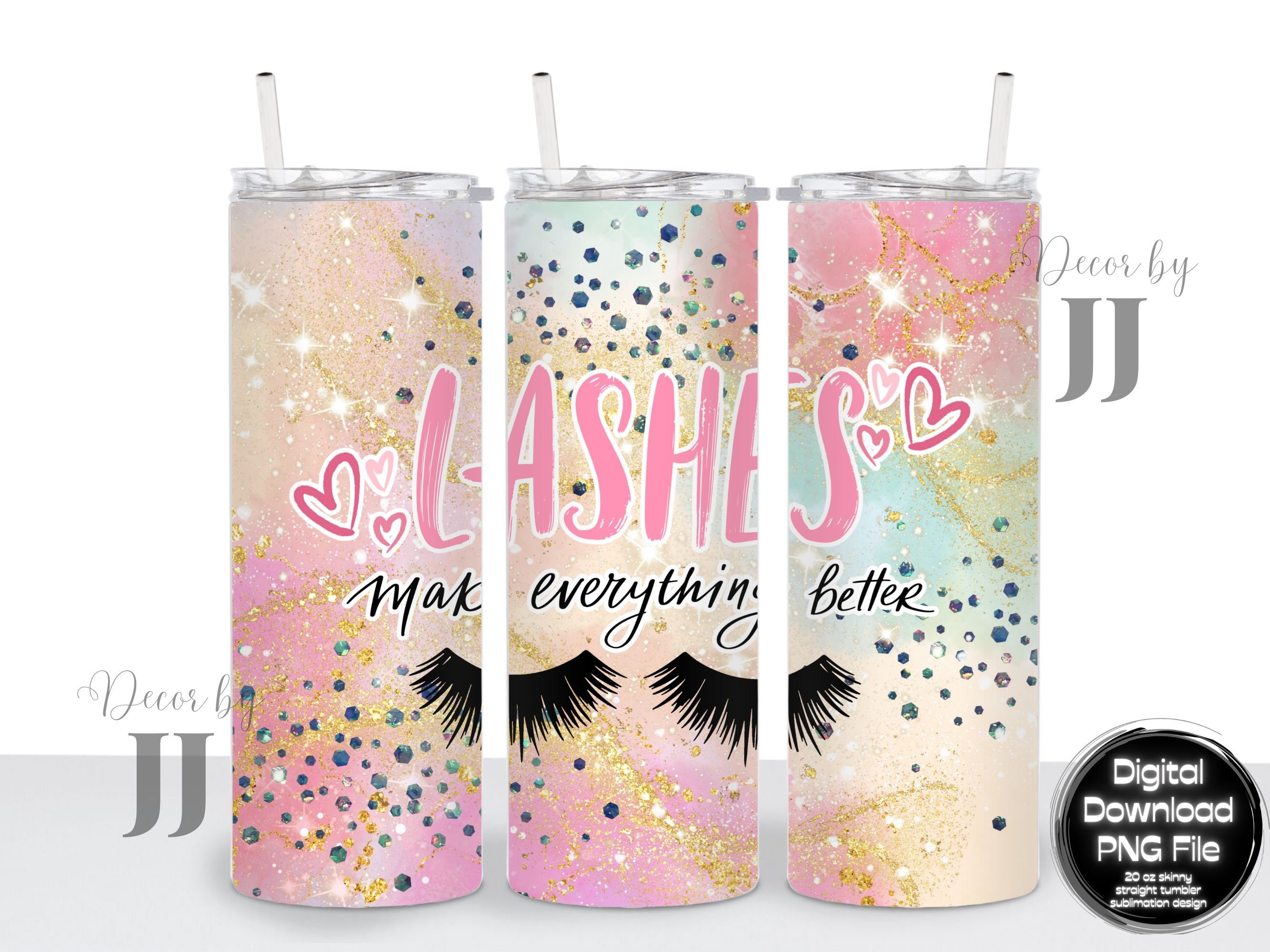 Lashes Make Everything Better, Lashes, Eyelashes, Glitter, Hearts ...