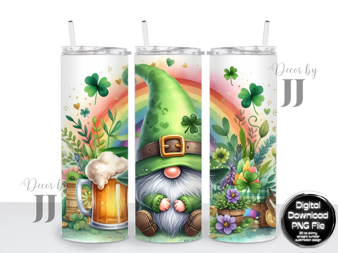 Lucky Leprechaun Gnome, Leprechaun Gnomie, St Patrick's Day Sublimation ...