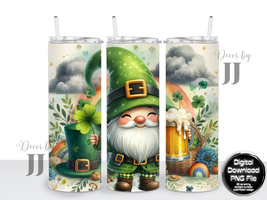 Lucky Leprechaun Gnome, Leprechaun Gnomie, St Patrick's Day Sublimation ...