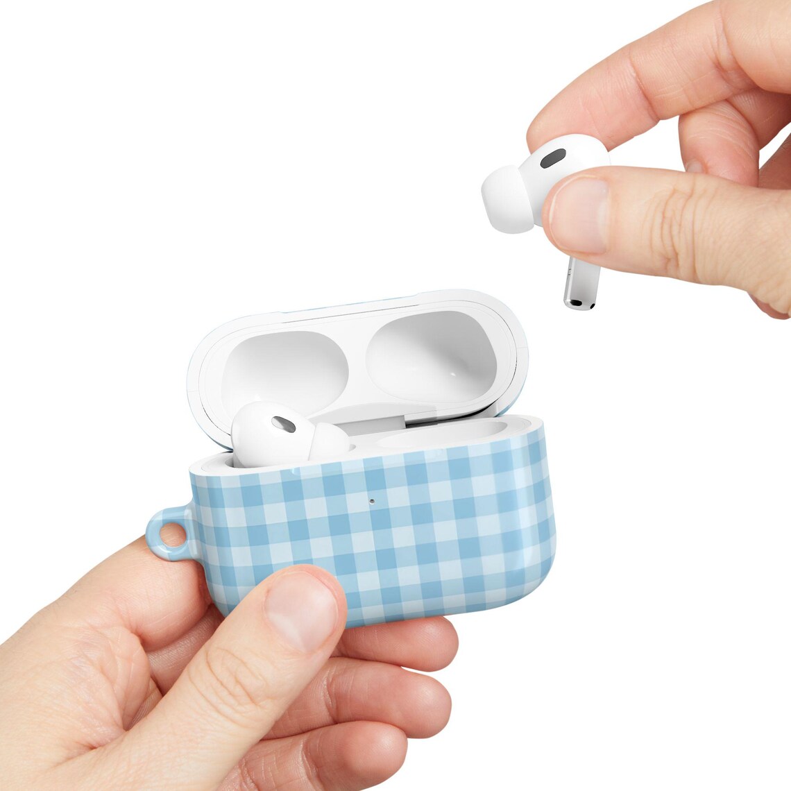 AirPod Cases With Charming Gingham Design, Perfect Gift for Music ...