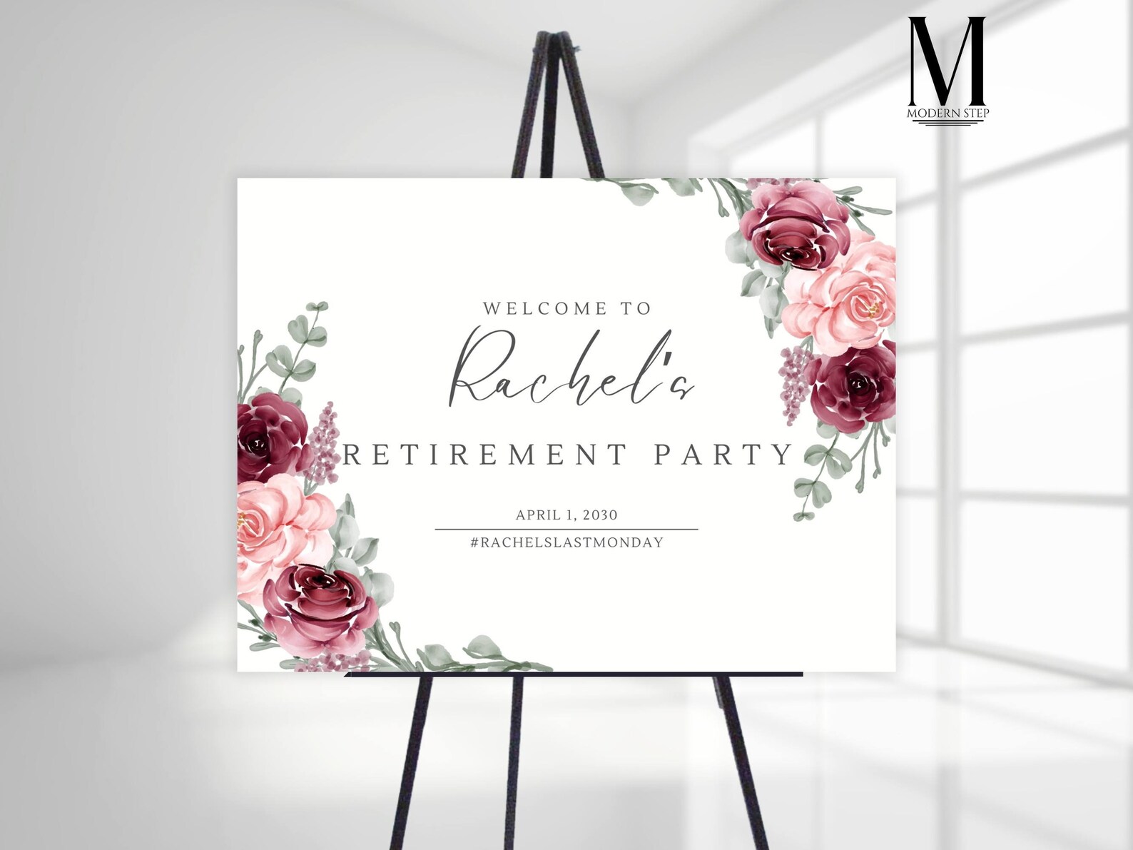 Retirement Party Welcome Sign, Printable, Surprise Party, Retirement ...
