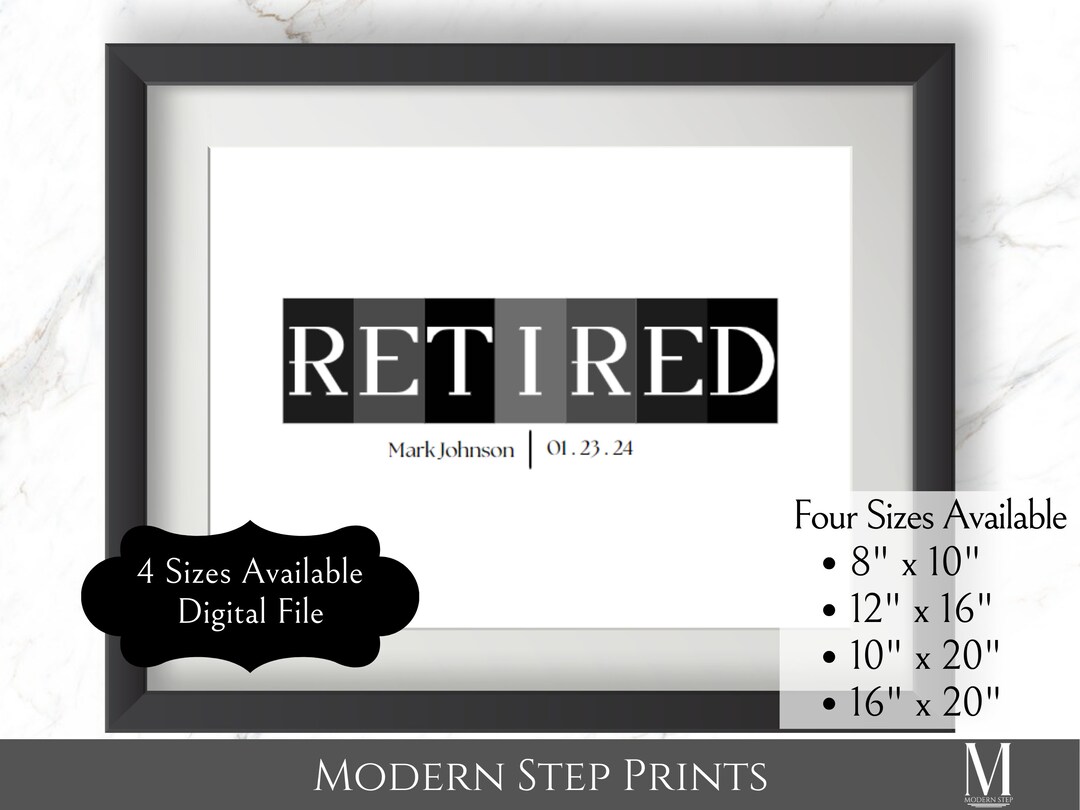 Retirement Party Decorations Retirement Banner Decor, Retirement Sign ...