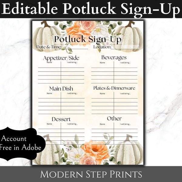 Potluck - Etsy