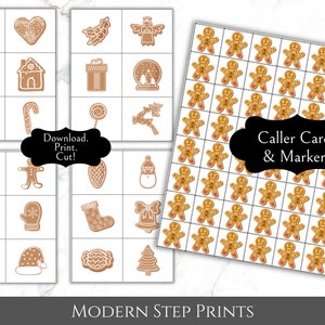 Christmas Bingo, 30 Unique Bingo Cards, Kids' Christmas Activity ...