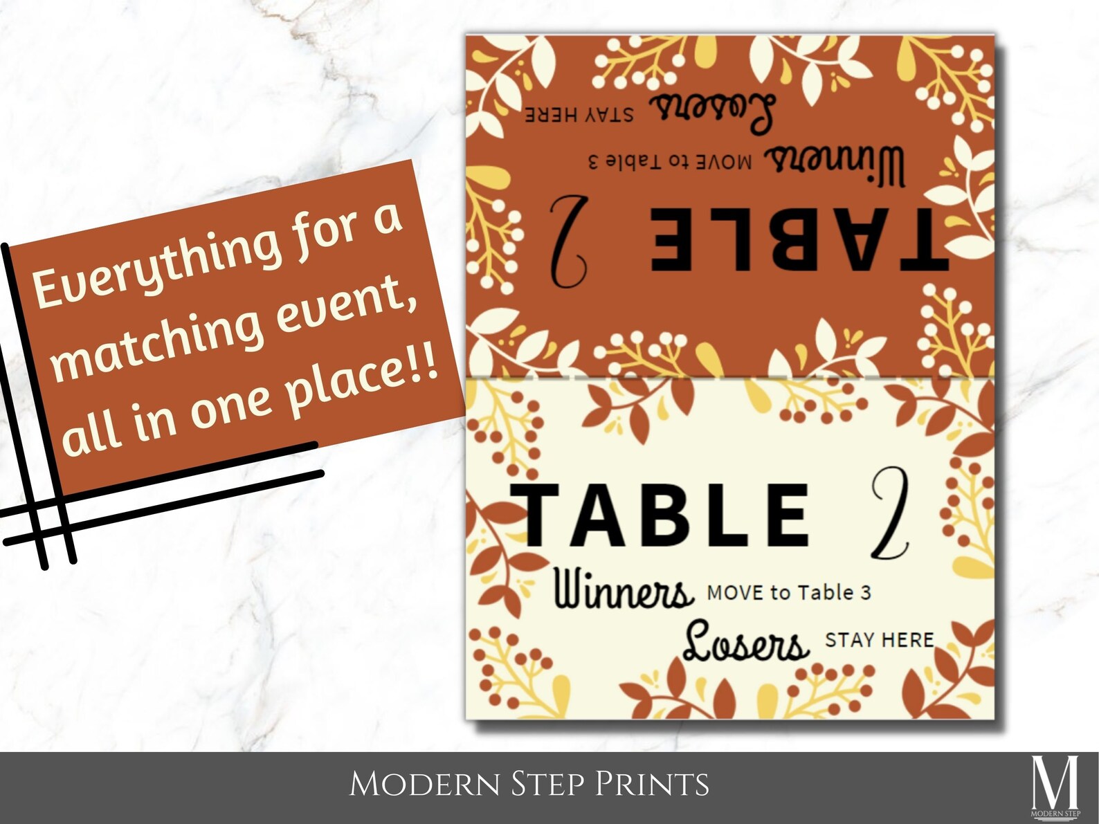 Printable Bunco Bundle of Fall Score Cards, Tally Sheets, Bunco Game ...