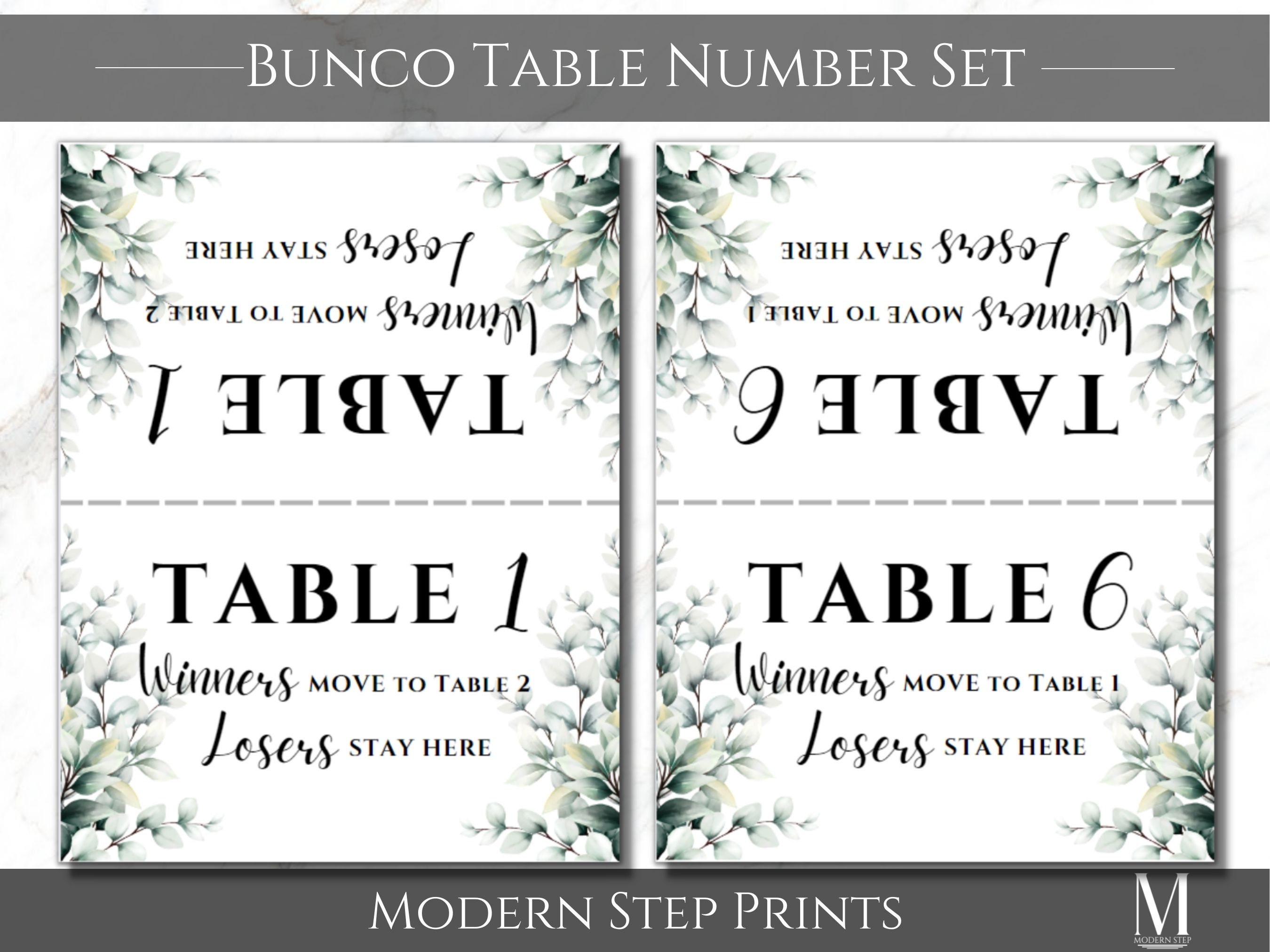 Printable Bunco Bundle of Score Cards, Winter Game Card, Thanksgiving ...
