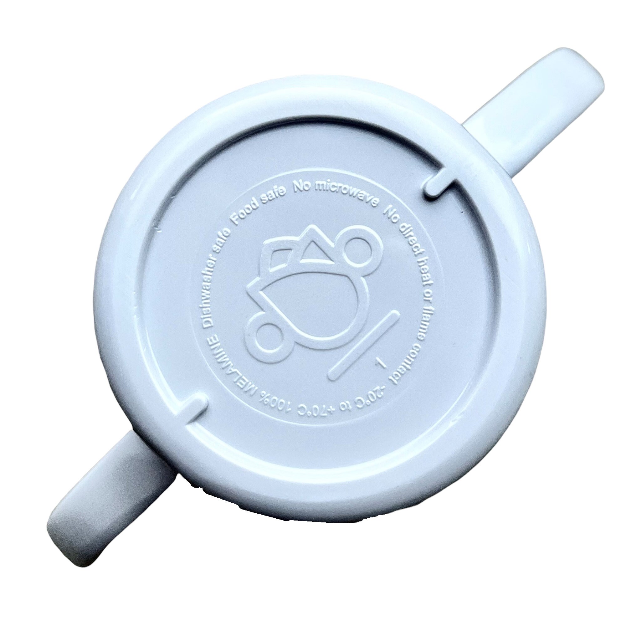 Rosa Lifestyle Lilac Two Handled Melamine Mug, 126g Weight, Mobility ...