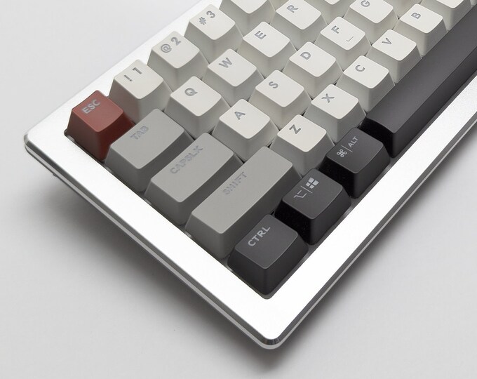NES Retro 67 ABS 65% Keycap Set Dye-sublimation & Laser Etched Keycaps ...