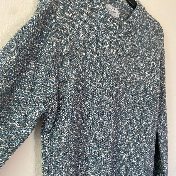 Royal Blue Chunky Sweater - Etsy