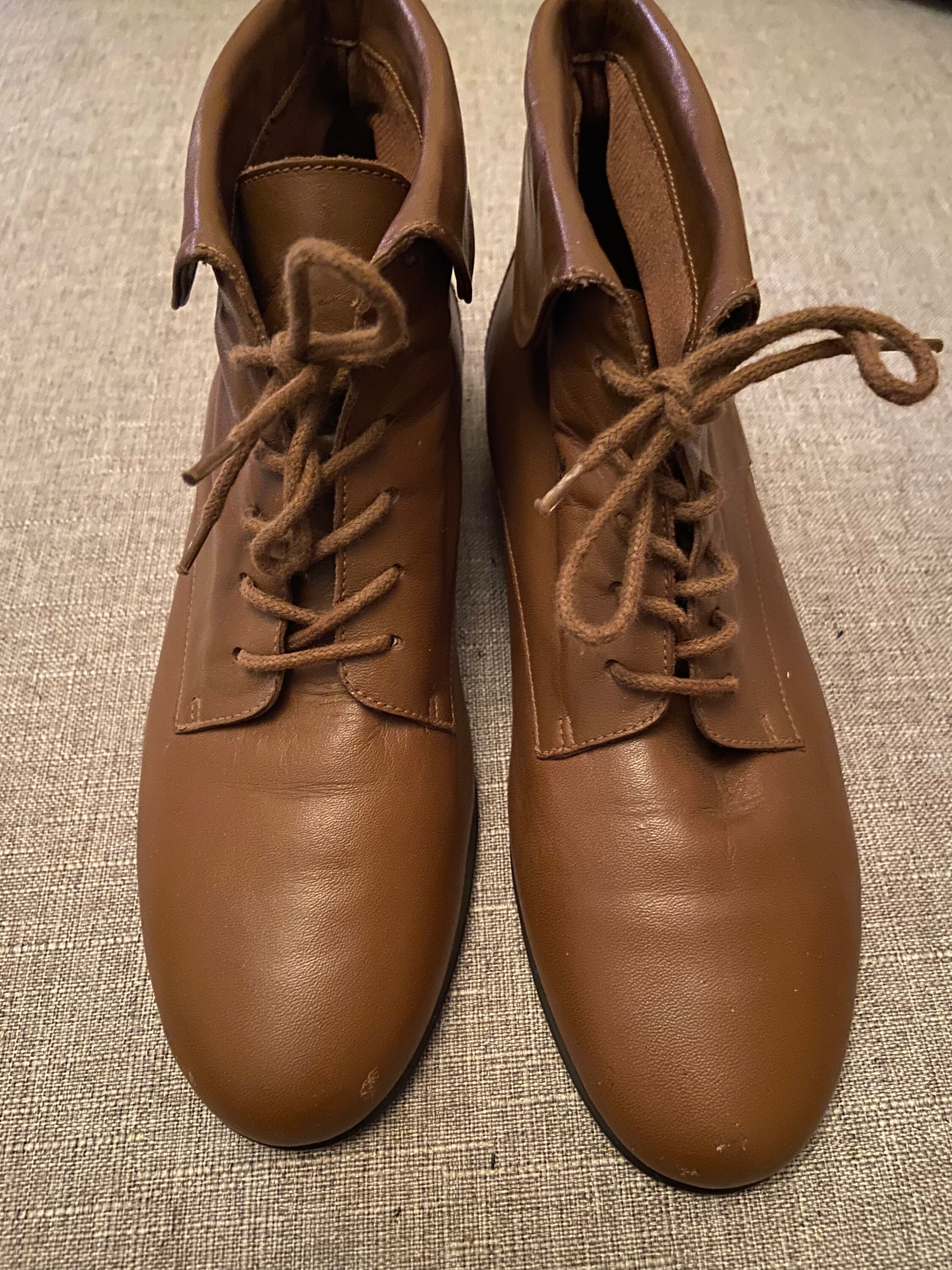 Vintage Hunt Club Leather Lace up Ankle Boot Size 37 - Etsy