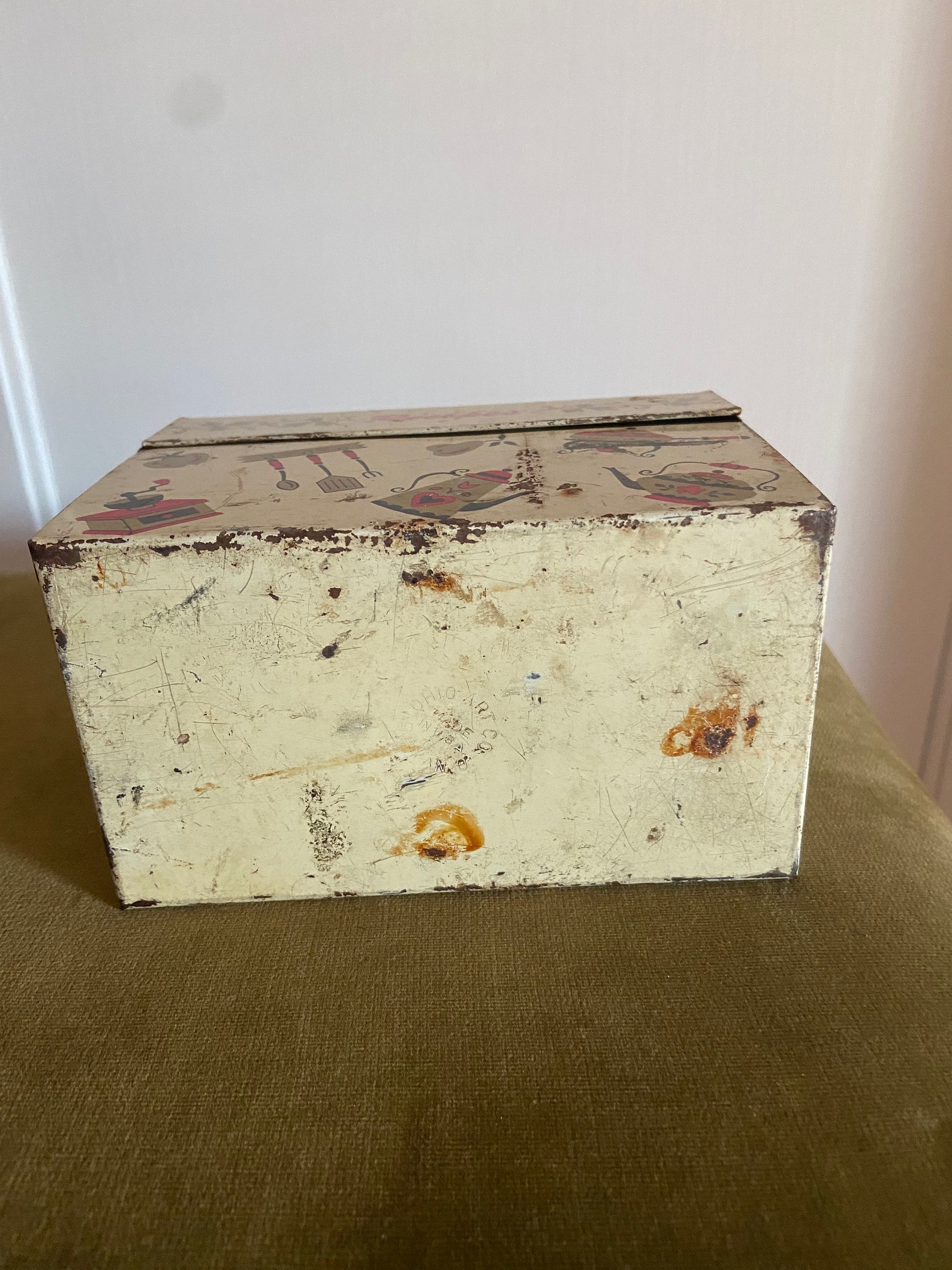 Vintage Recipe Box - Etsy