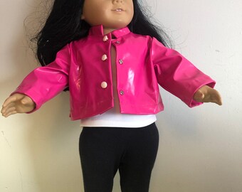 Pink Vinyl Jacket | Etsy