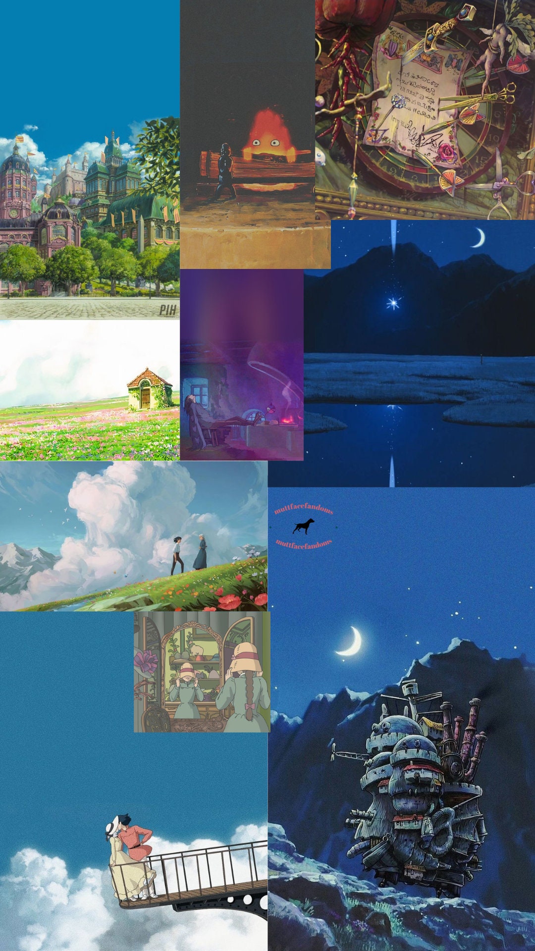 Howl's Moving Castle Wallpaper - Etsy
