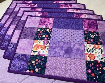 Patchwork Placemats - Etsy