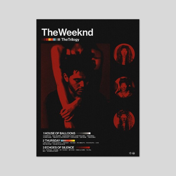 The weeknd trilogy poster - Etsy.de