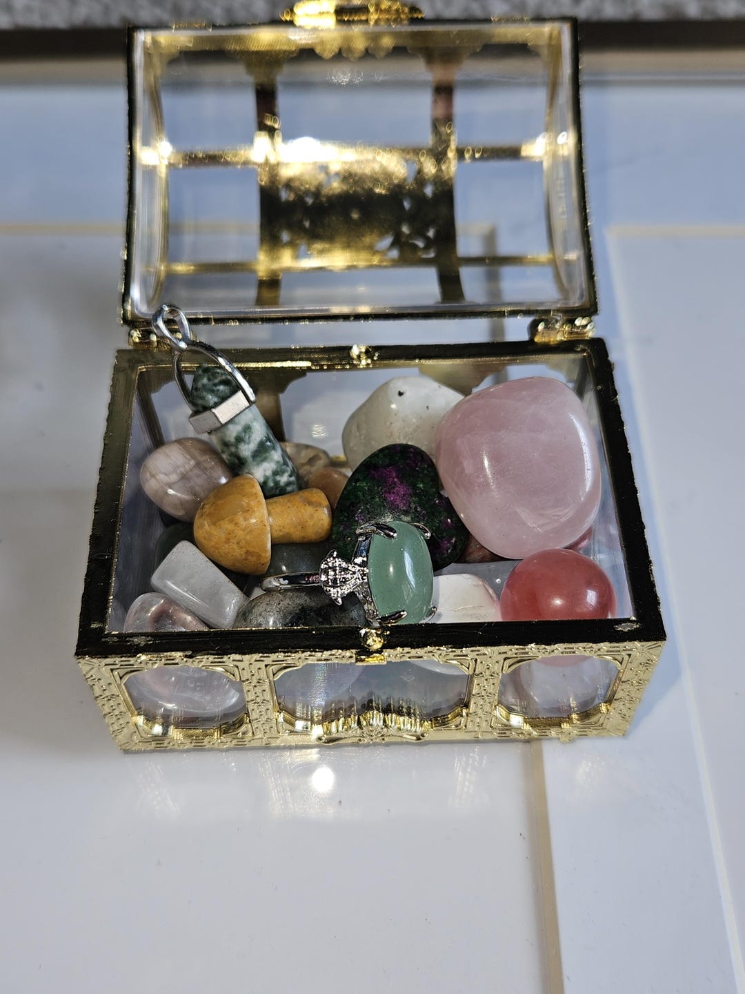 Mystery Stone Box - Etsy