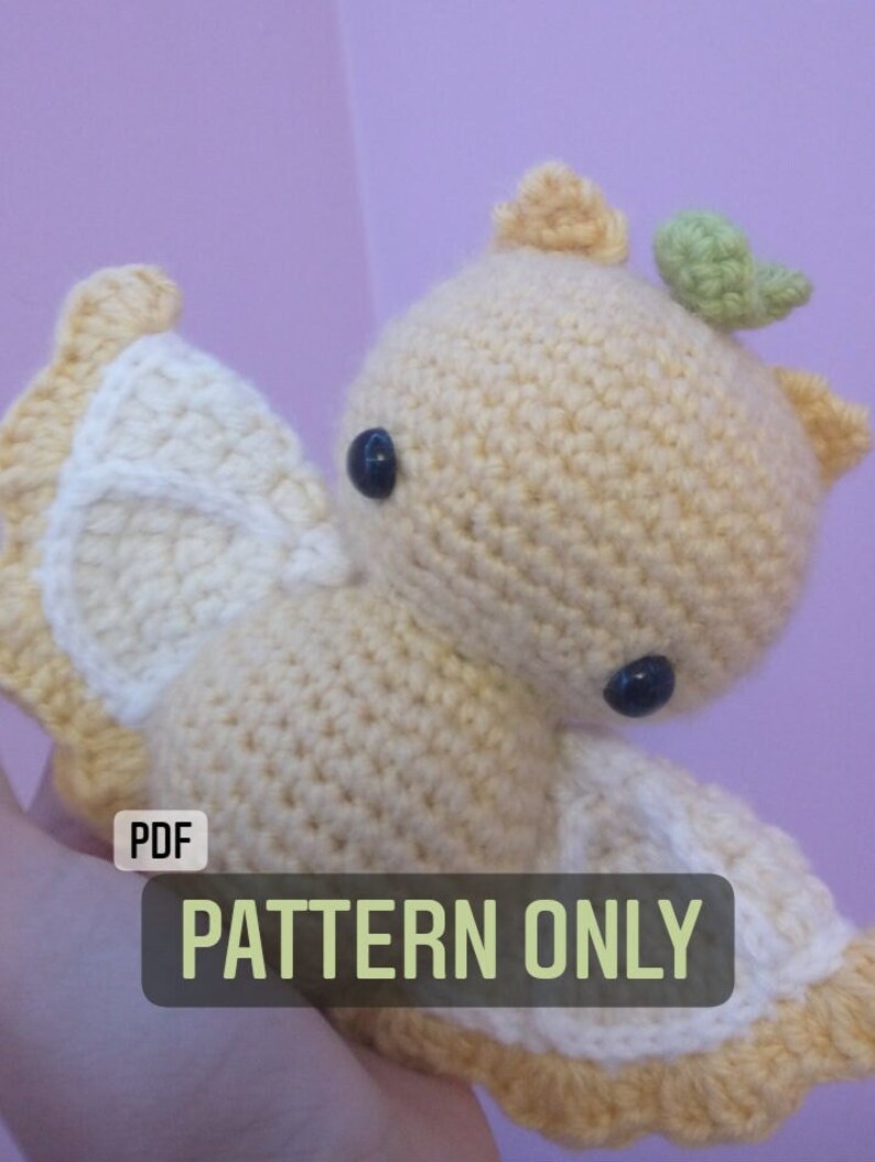 Lemon Bat PDF Digital Pattern - Etsy