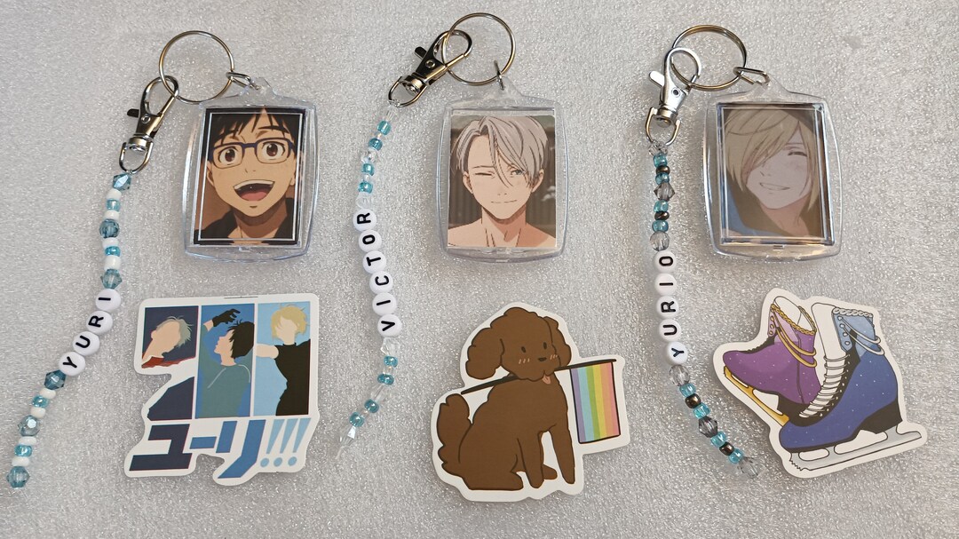 Yuri!!! on Ice Keychains - Etsy