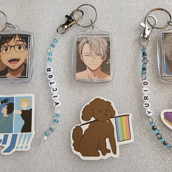 Yuri on Ice Keychain - Etsy