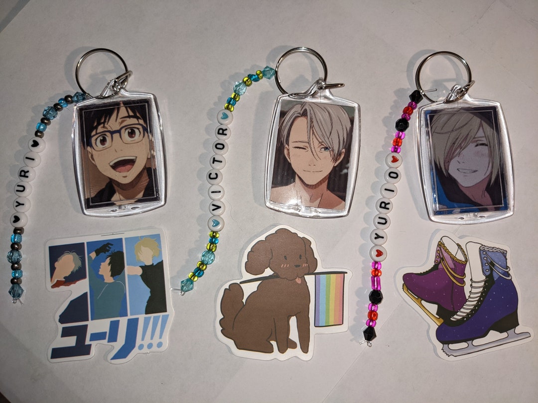 Yuri on Ice Keychains - Etsy