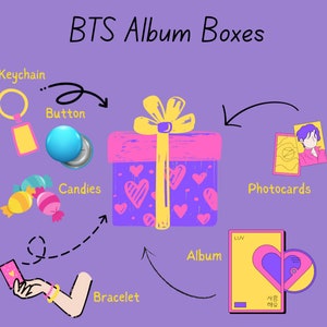 BTS Album Boxes - Etsy