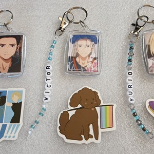 Yuri!!! on Ice Keychains - Etsy