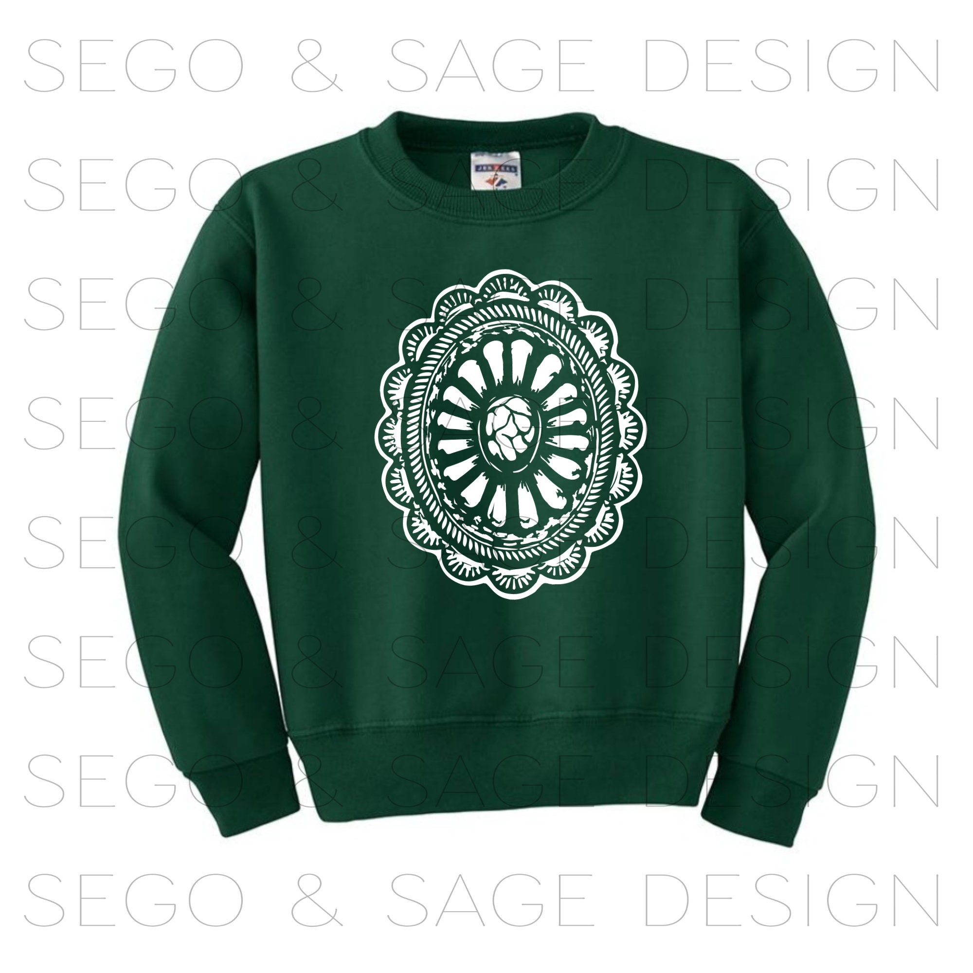 Concho PNG, Western PNG, Western Design, Cowgirl Print, Turquoise PNG ...