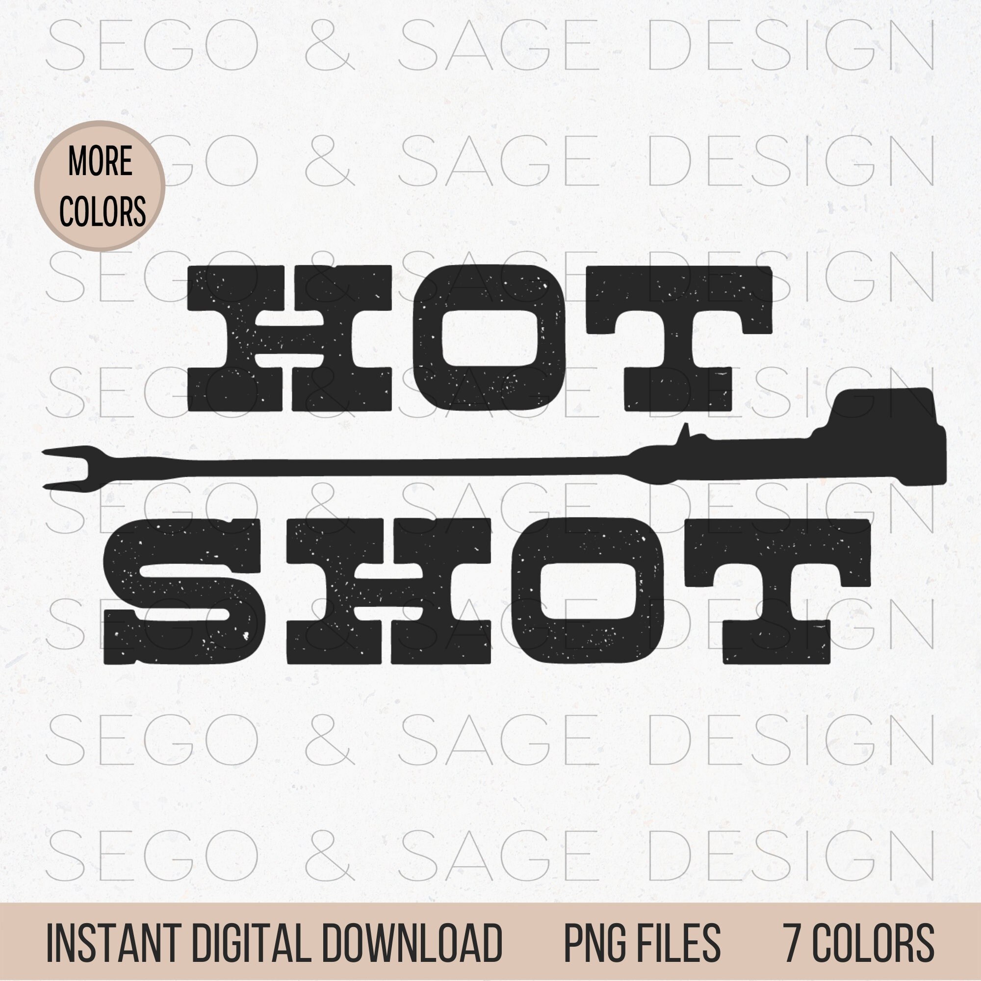 Hot Shot Design, Western Sublimation, Digital Download, PNG, Hot Shot ...