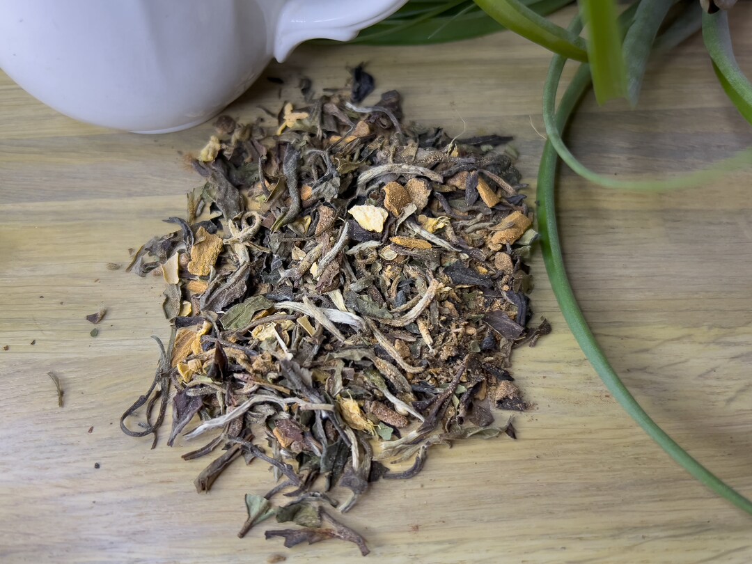 White Chai Organic Spicy Loose Leaf Tea - Etsy