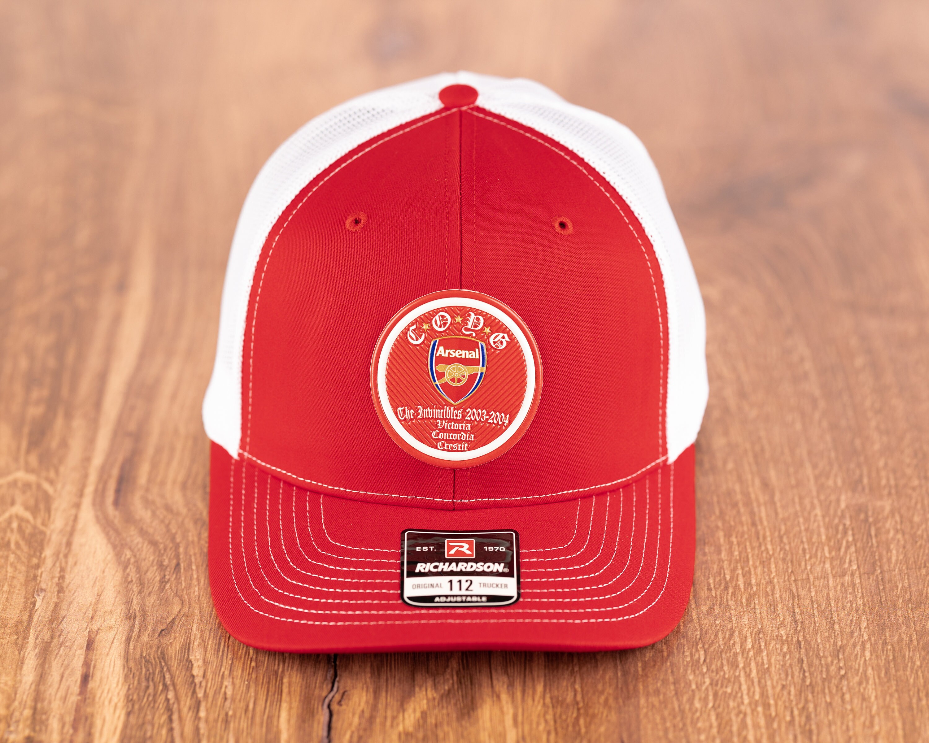 Arsenal the Invincibles Trucker Hat Football Team Emblem Outdoors ...