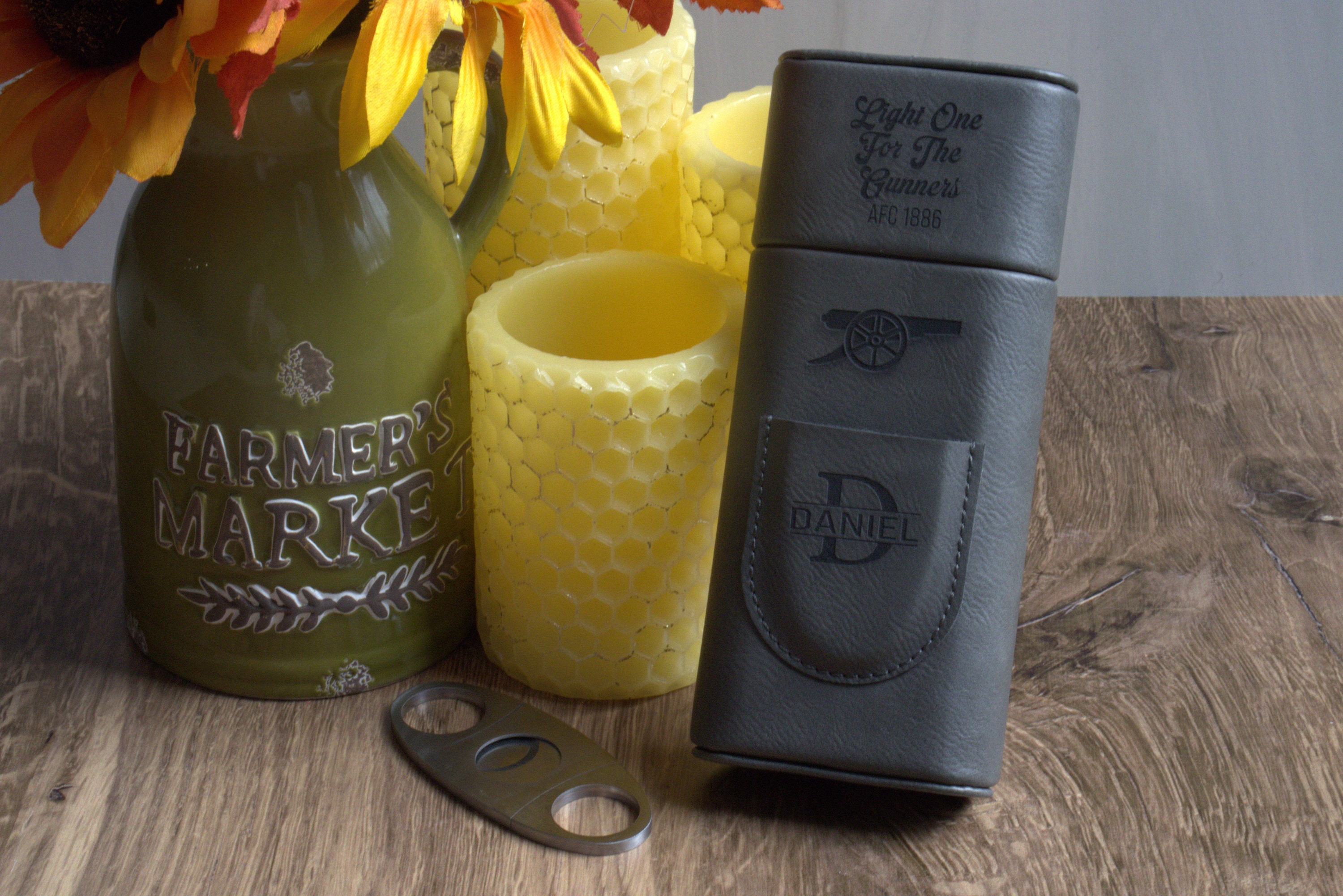 Arsenal FC Gunners, Laser Engraved, Soccer Fan Gift, Personalized ...