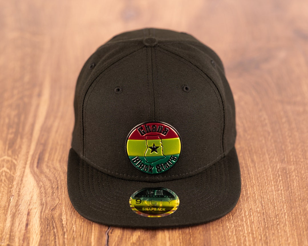 Ghana Black Stars Baseball Hat National Football Team Emblem Outdoors ...