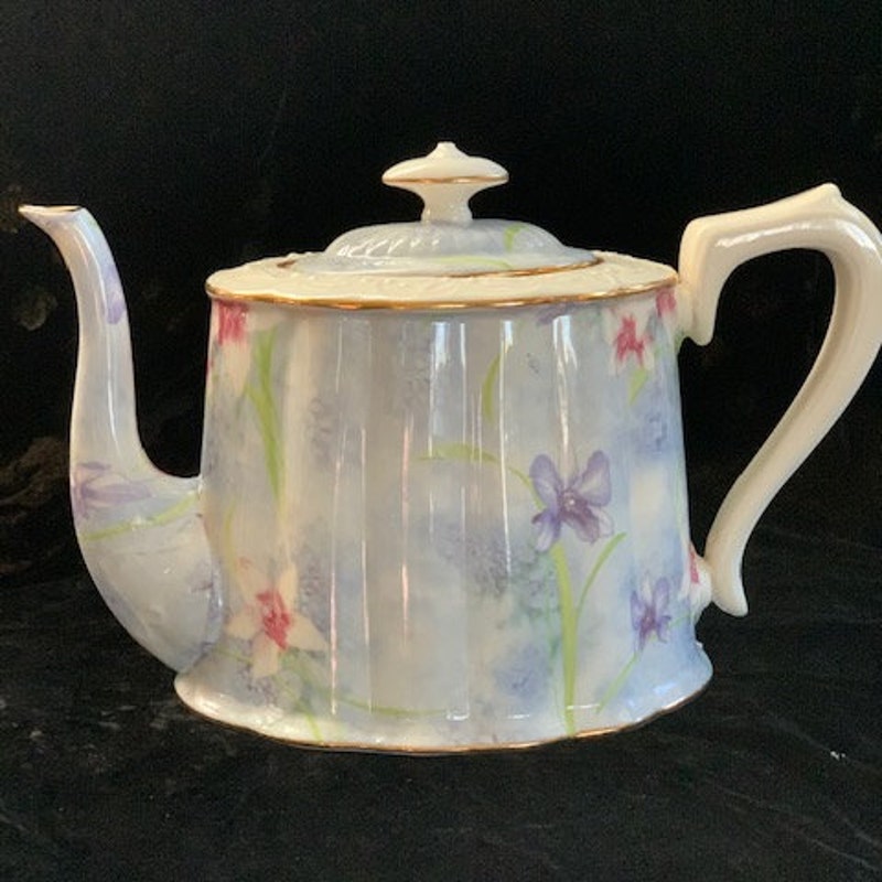 Embossed Teapot - Etsy