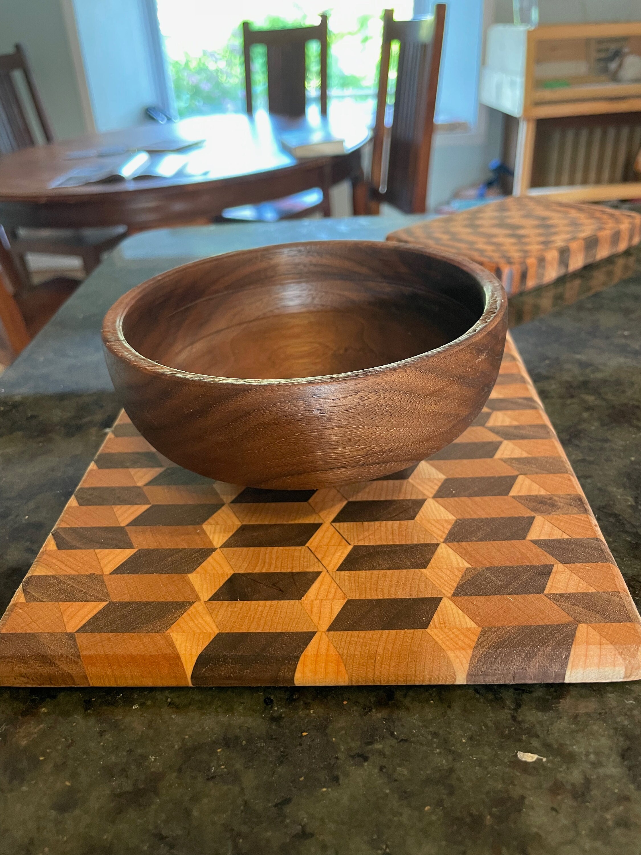 Black Walnut Bowl. Hand Turned From Sustainably Grown Hudson Valley Hardwood. - Etsy