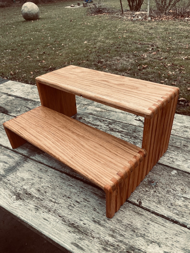 Newkirk Step Stool. Hand Made in Rosendale, NY From Upcycled Oak From a ...