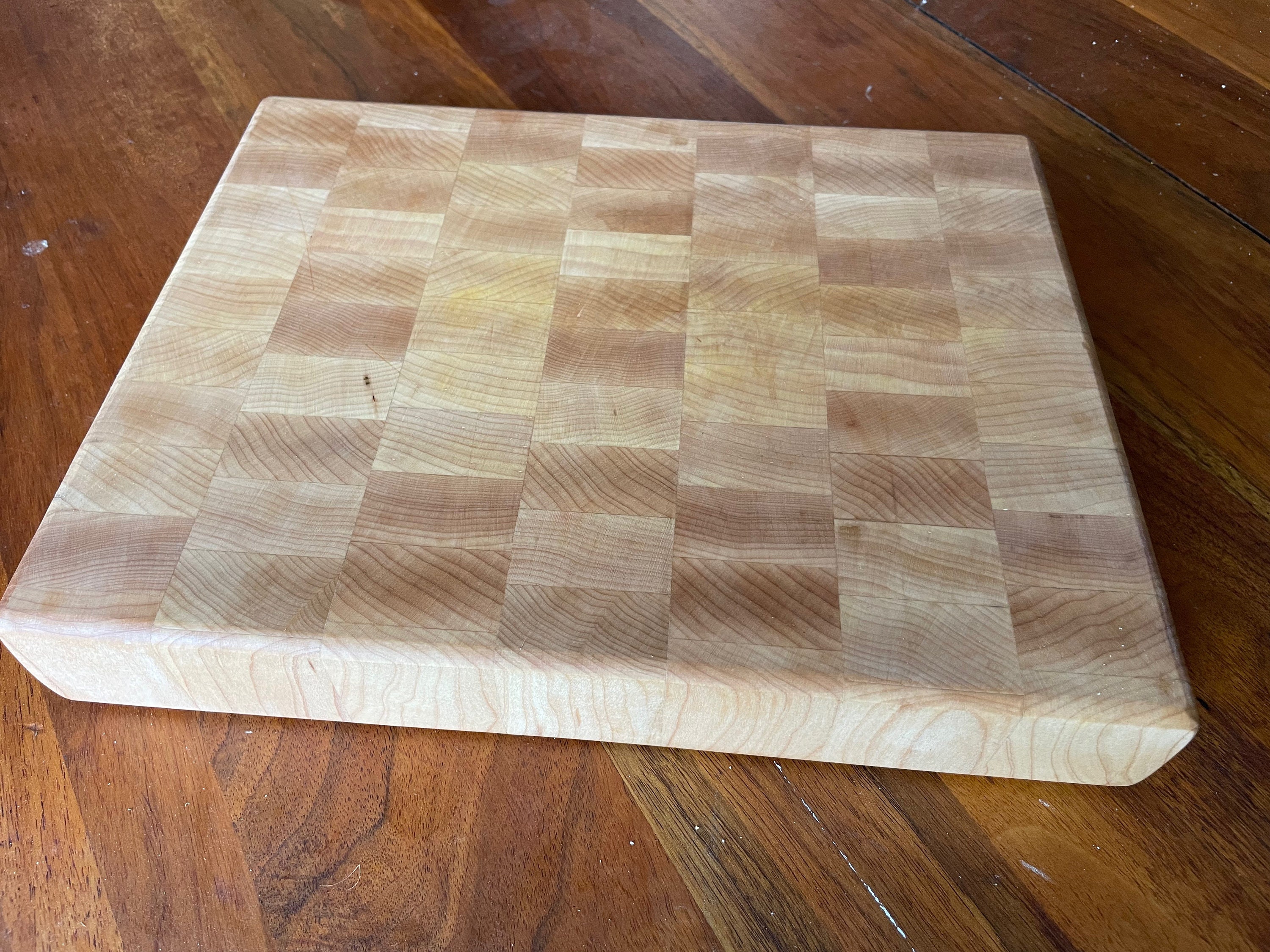 Hard Maple End Grain Butcher Block Cutting Board - Etsy
