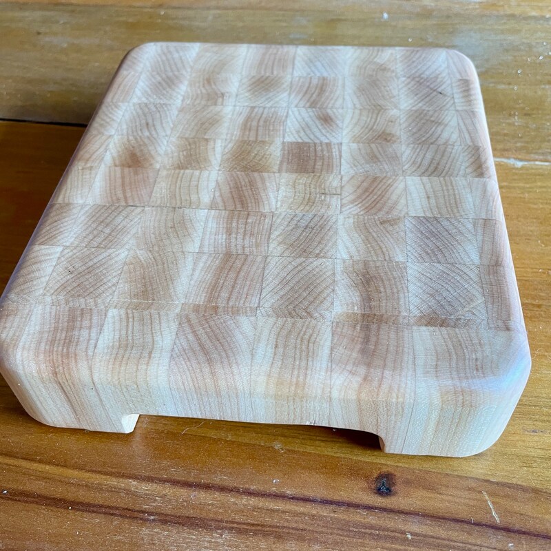 End Grain Cutting Board Maple - Etsy