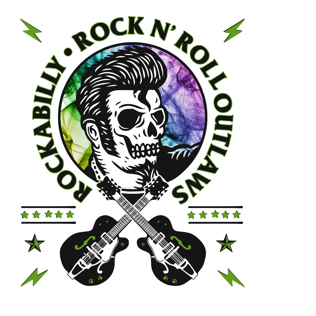Rockabilly Outlaw (colors Can Be Changed Upon Request) - Etsy