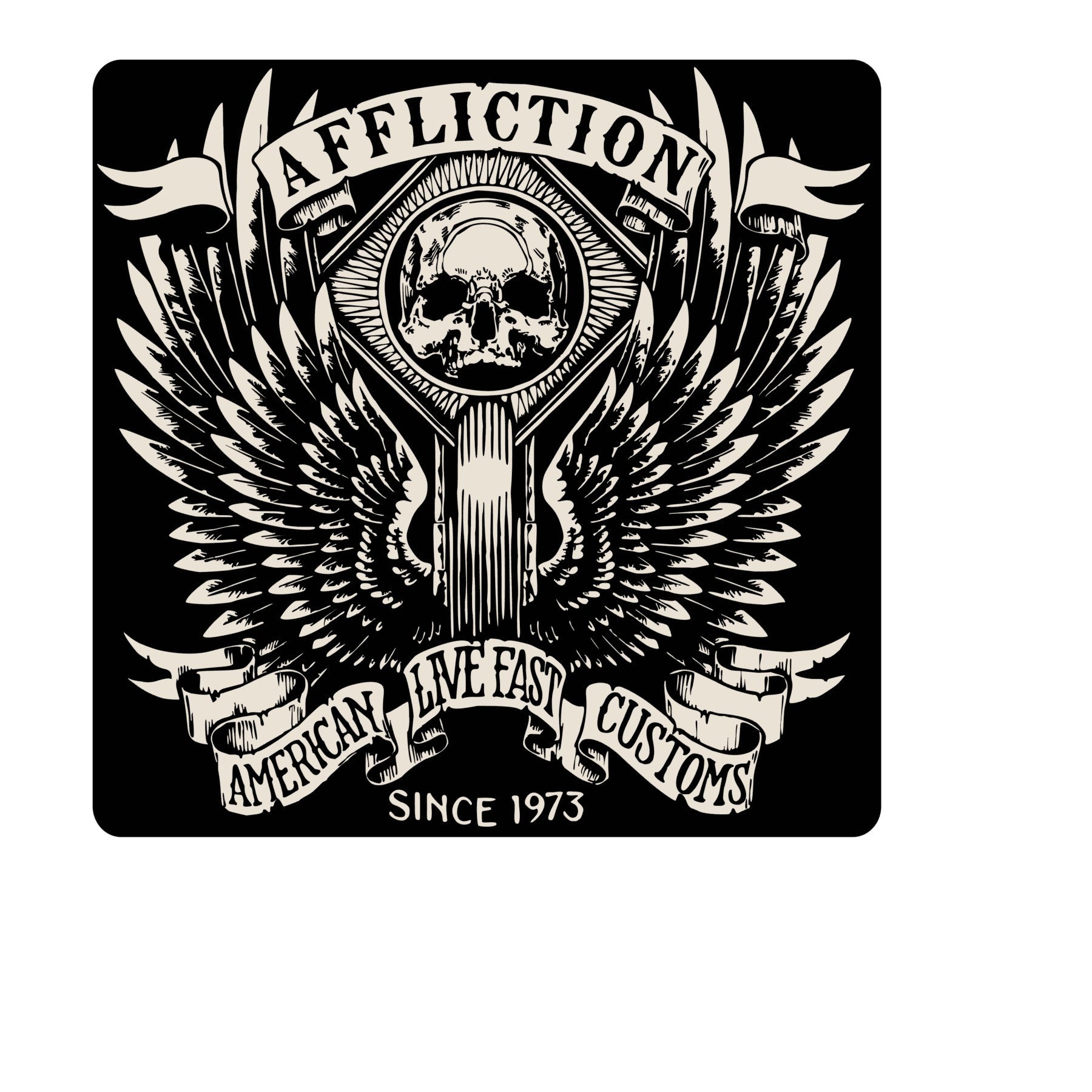 Affliction Live Fast Customs - Etsy