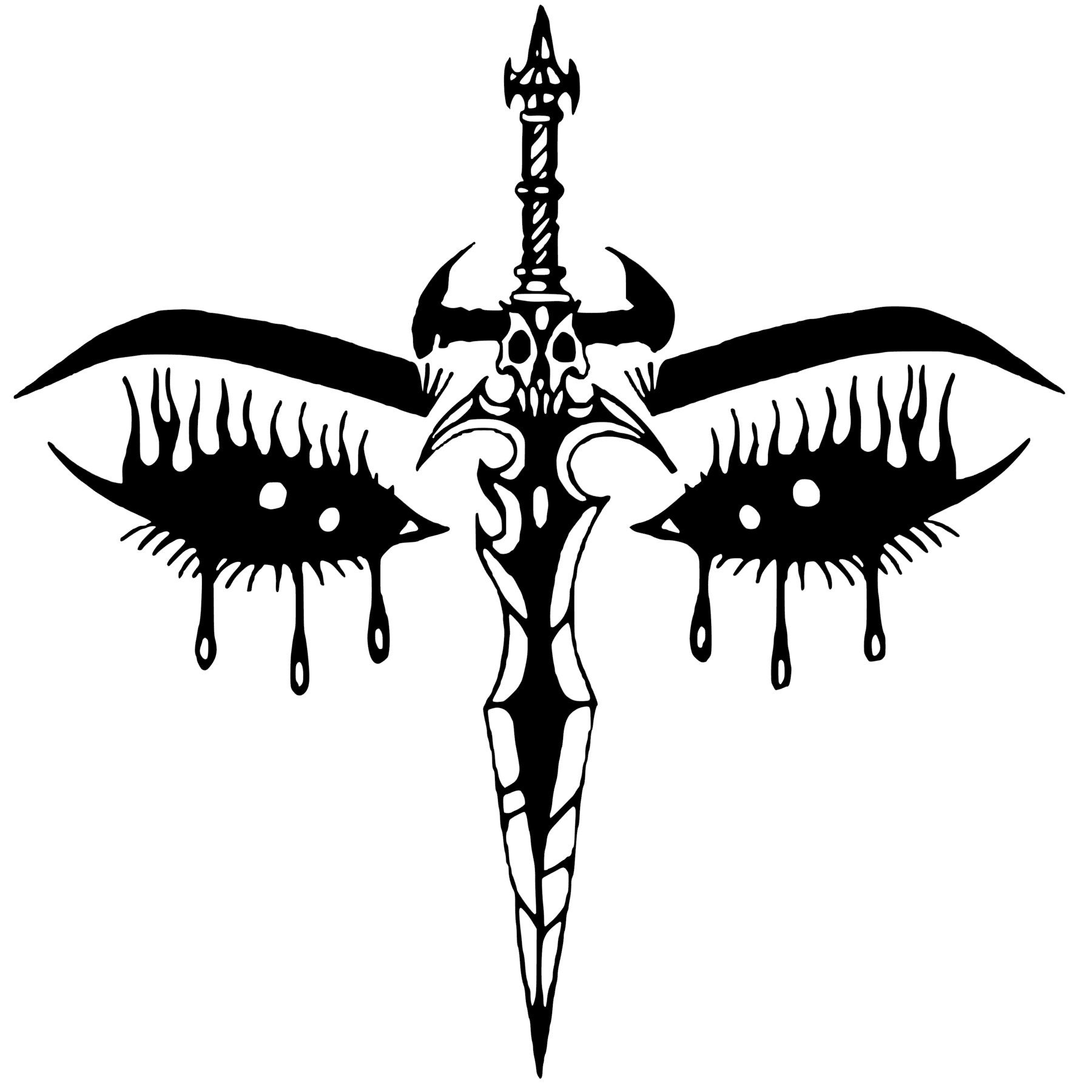 Dagger Between the Eyes - Etsy