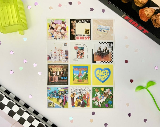 NCT DREAM Album Sticker Sheet - Etsy