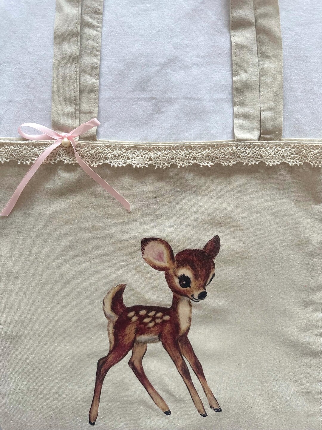Fawn Coquette Tote Bag - Etsy