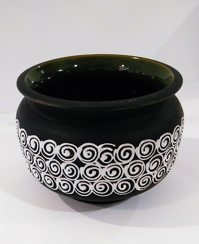 Alvini Bagni Vintage Italian Art Pottery Vase - Etsy