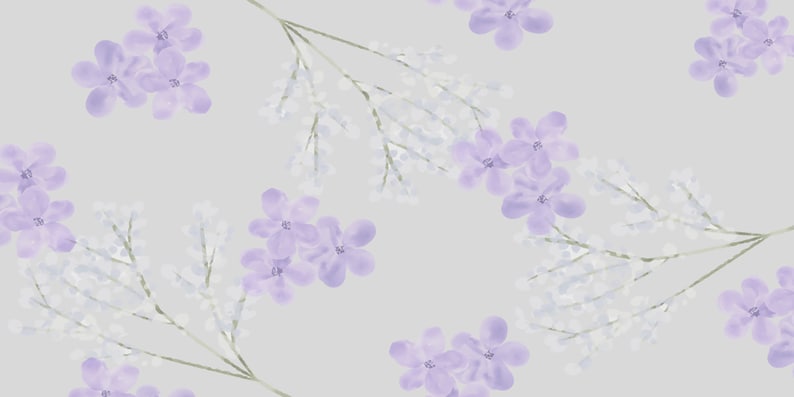 Vintage Pastel Flowers Zoom Backgrounds Flowers Spring - Etsy