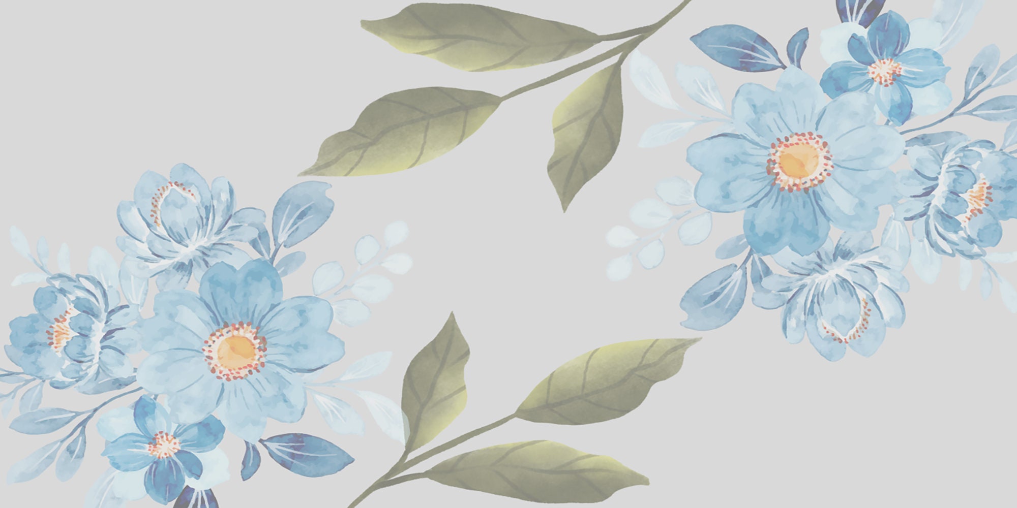 Vintage Pastel Flowers Zoom Backgrounds | Flowers | Spring | Digital ...