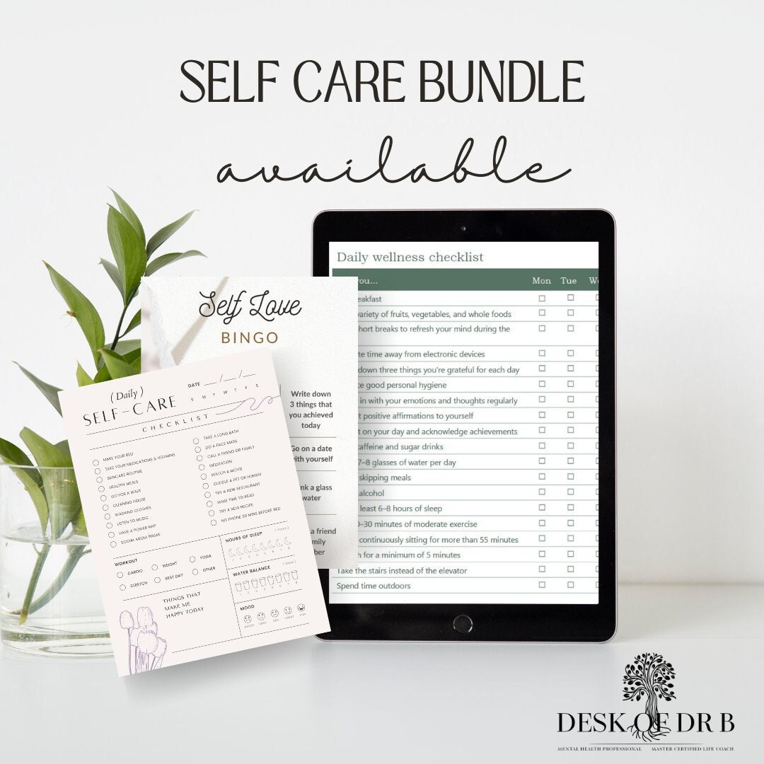 Self-care Handouts - Etsy
