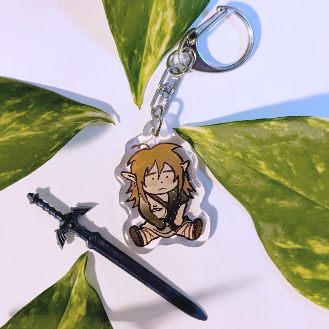 Sad Link Zelda TOTK - Keychain - Etsy