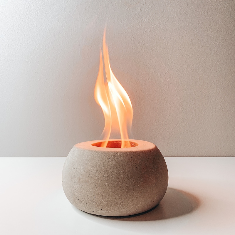 Mini Fire Pit Desktop - Etsy