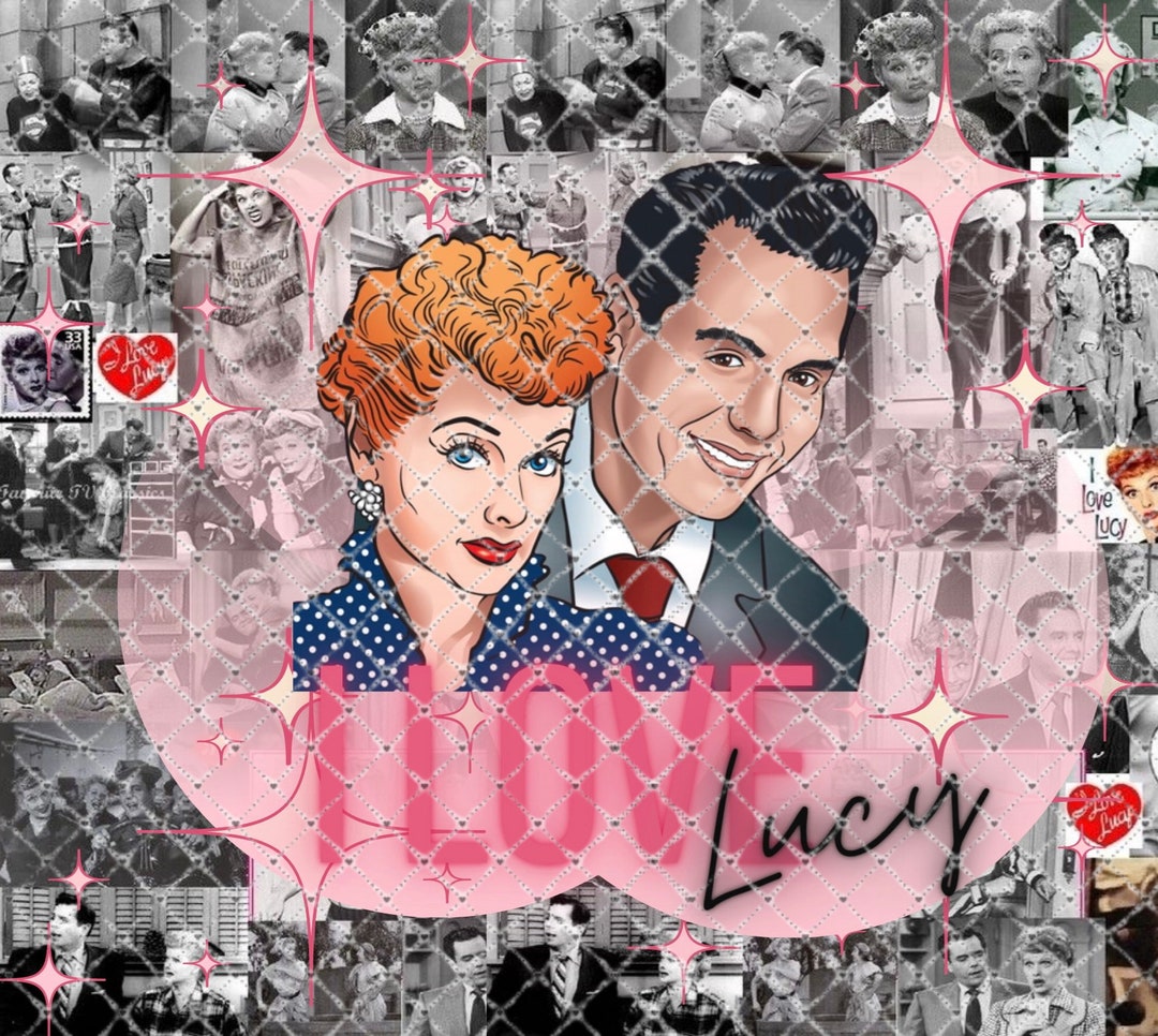 I Love Lucy Png Tumbler Wrap - Etsy
